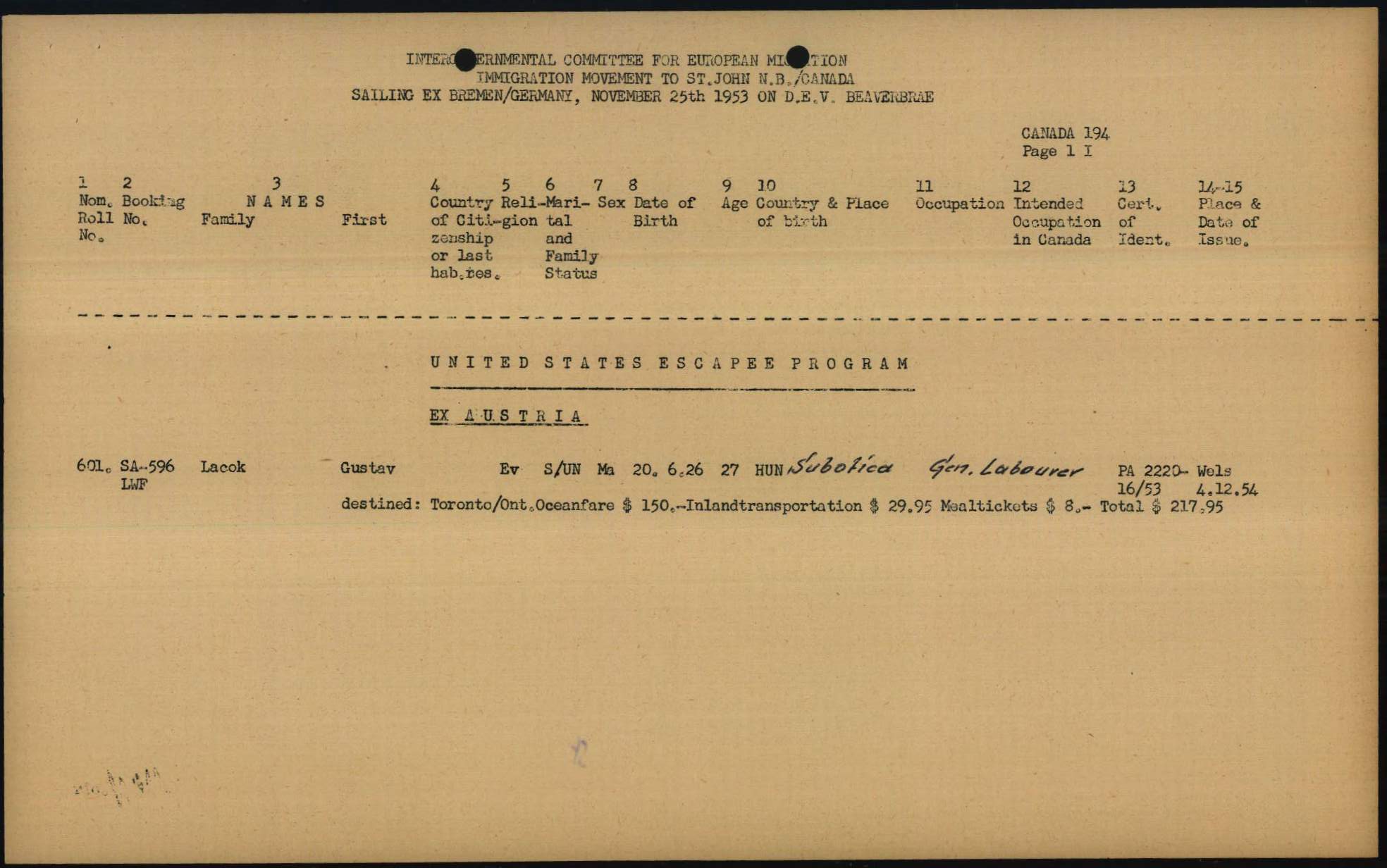 Arolsen Archives - International Center on Nazi Persecution | 8301310 - Correspondence and ...